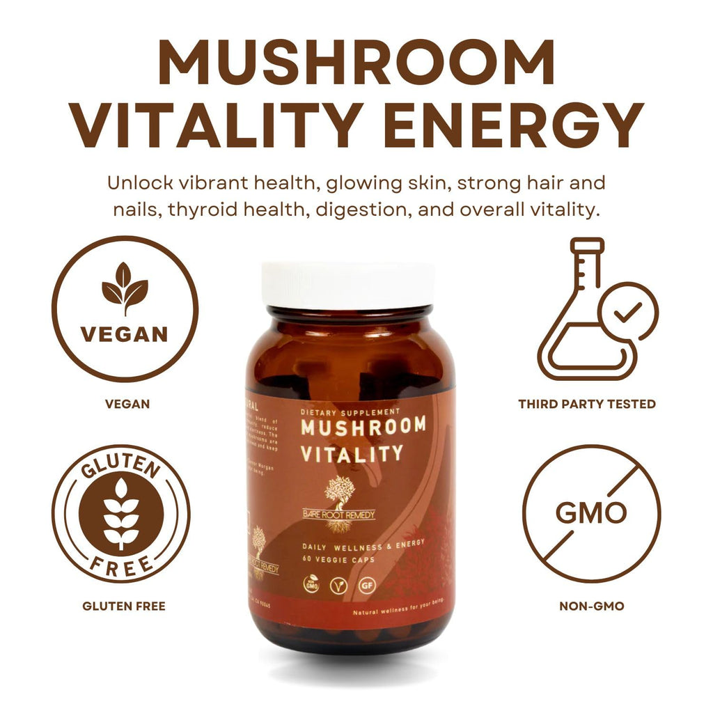 natural energy from mushrooms