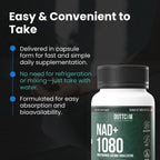 Natural energy from NAD+ 900 mg