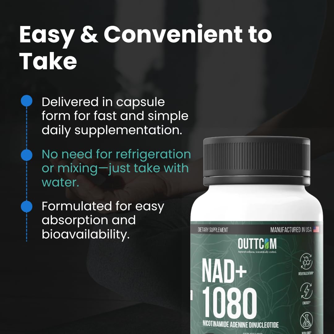 Natural energy from NAD+ 900 mg