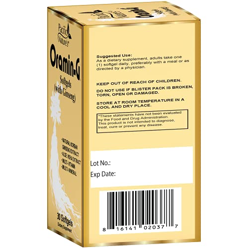 Natural energy from Oramin G