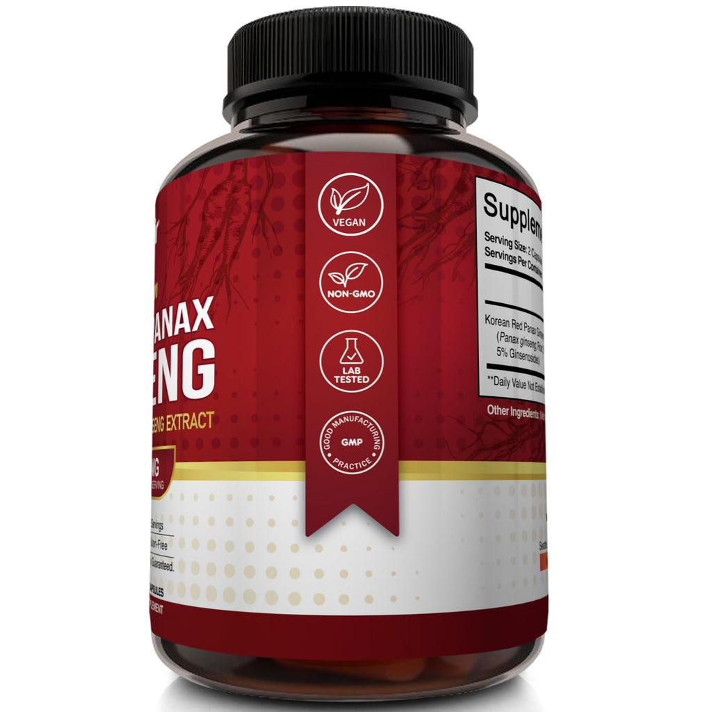 natural energy from Panax ginseng
