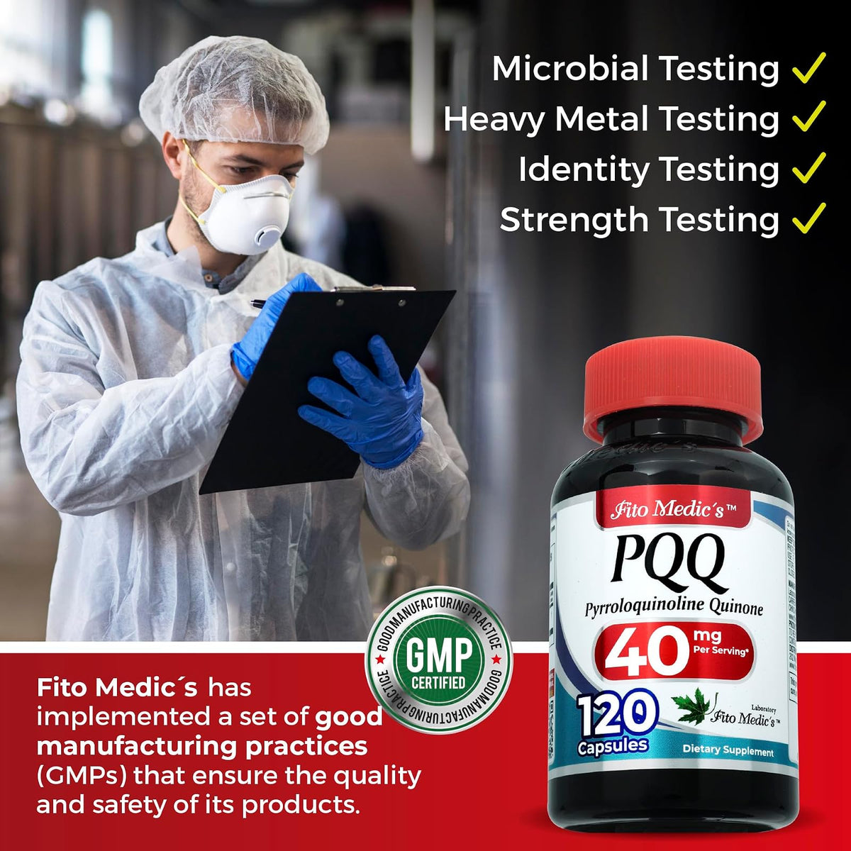 Natural energy from PQQ multivitamins