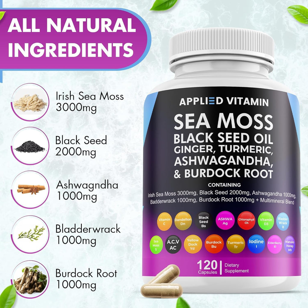 Natural energy from Sea Moss