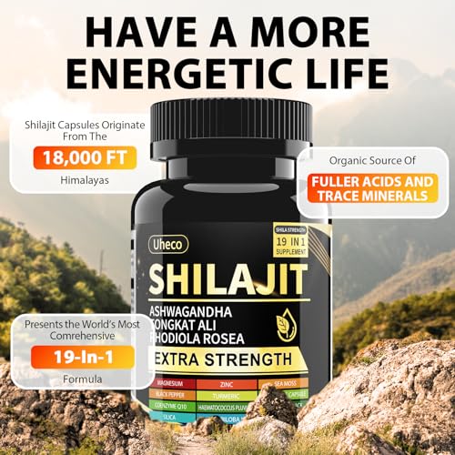 natural energy from shilajit capsules