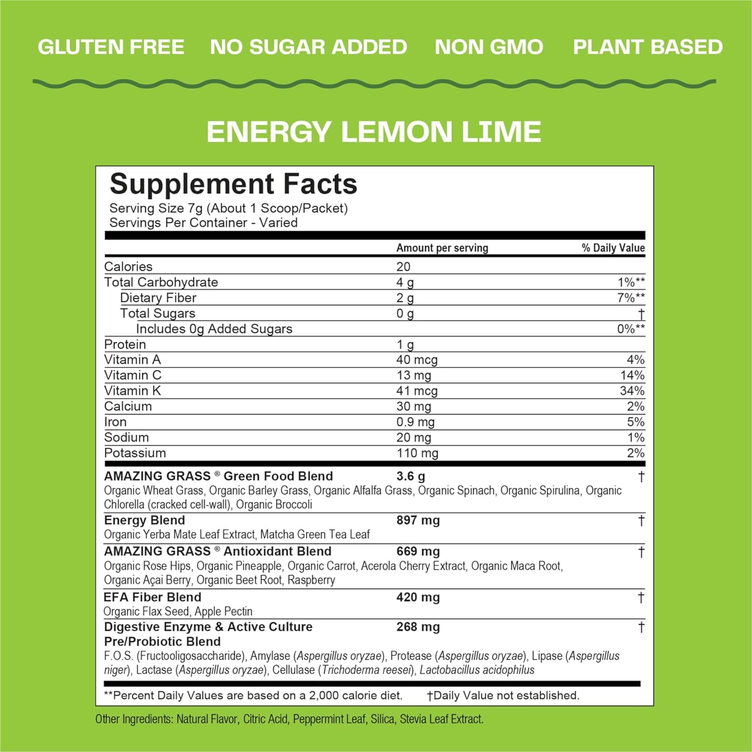 natural energy from spirulina blend