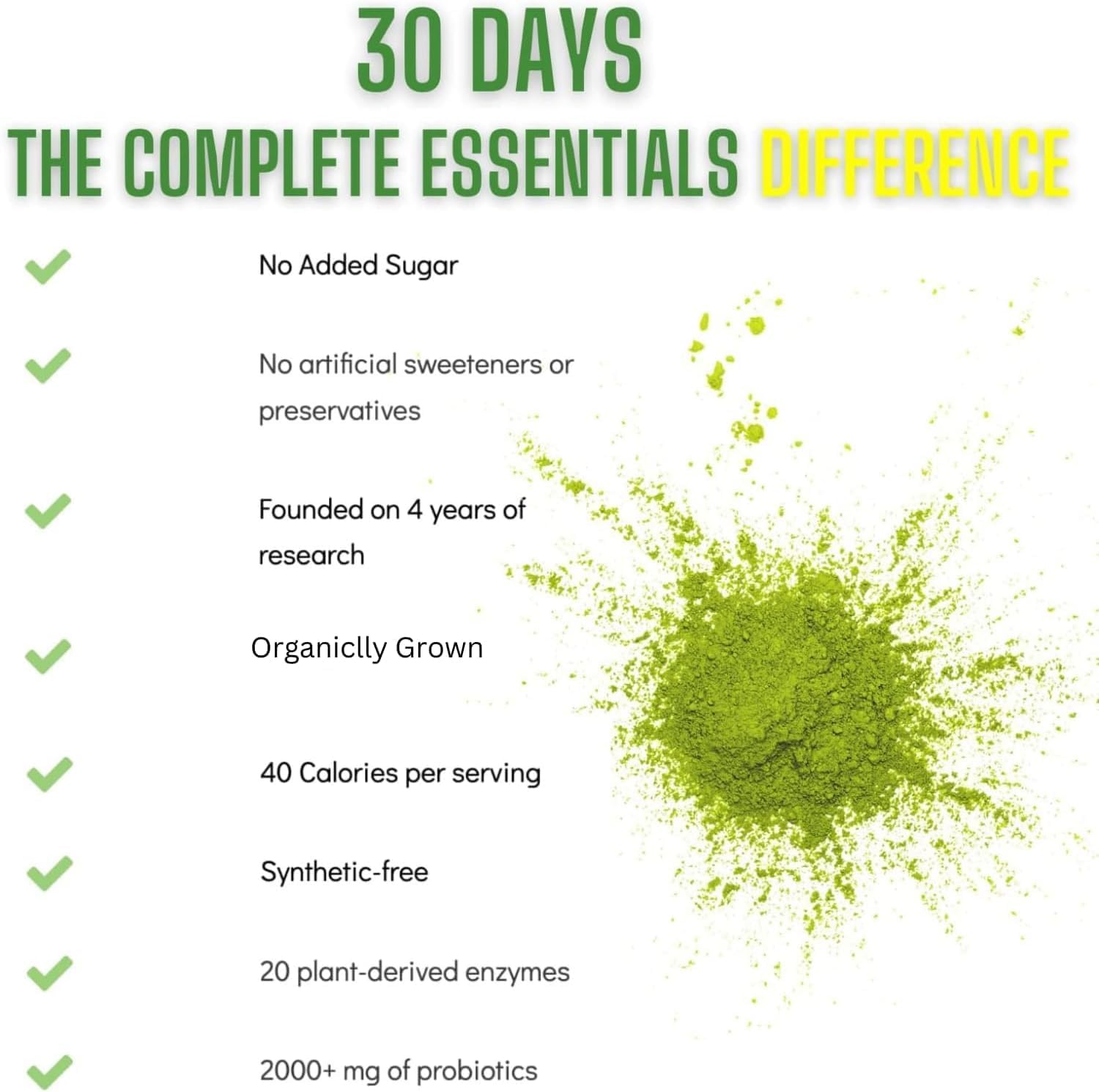 natural energy from superfood blend