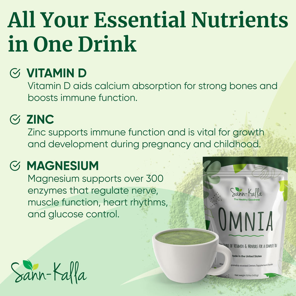 natural energy from superfood powder