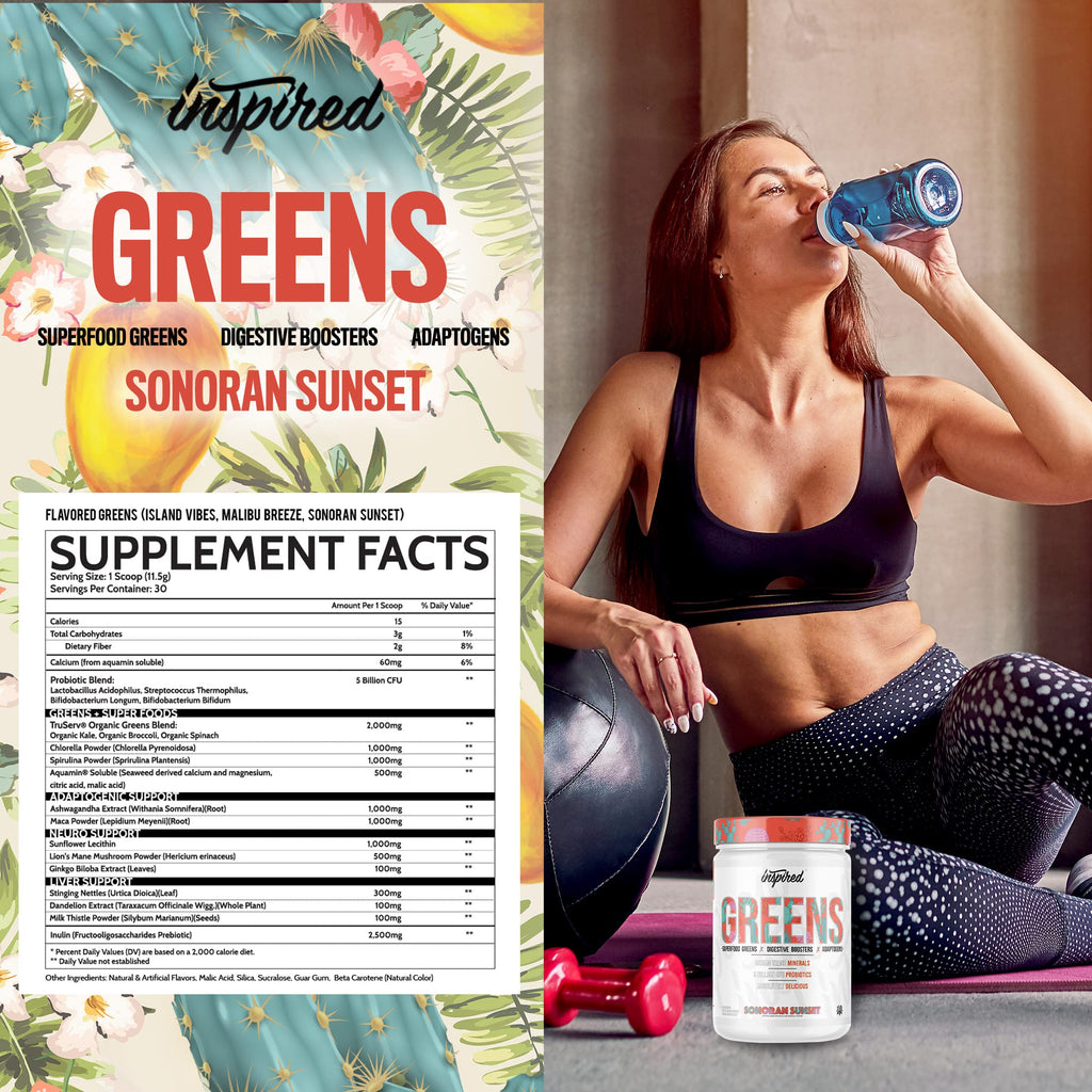 natural energy from superfood powder