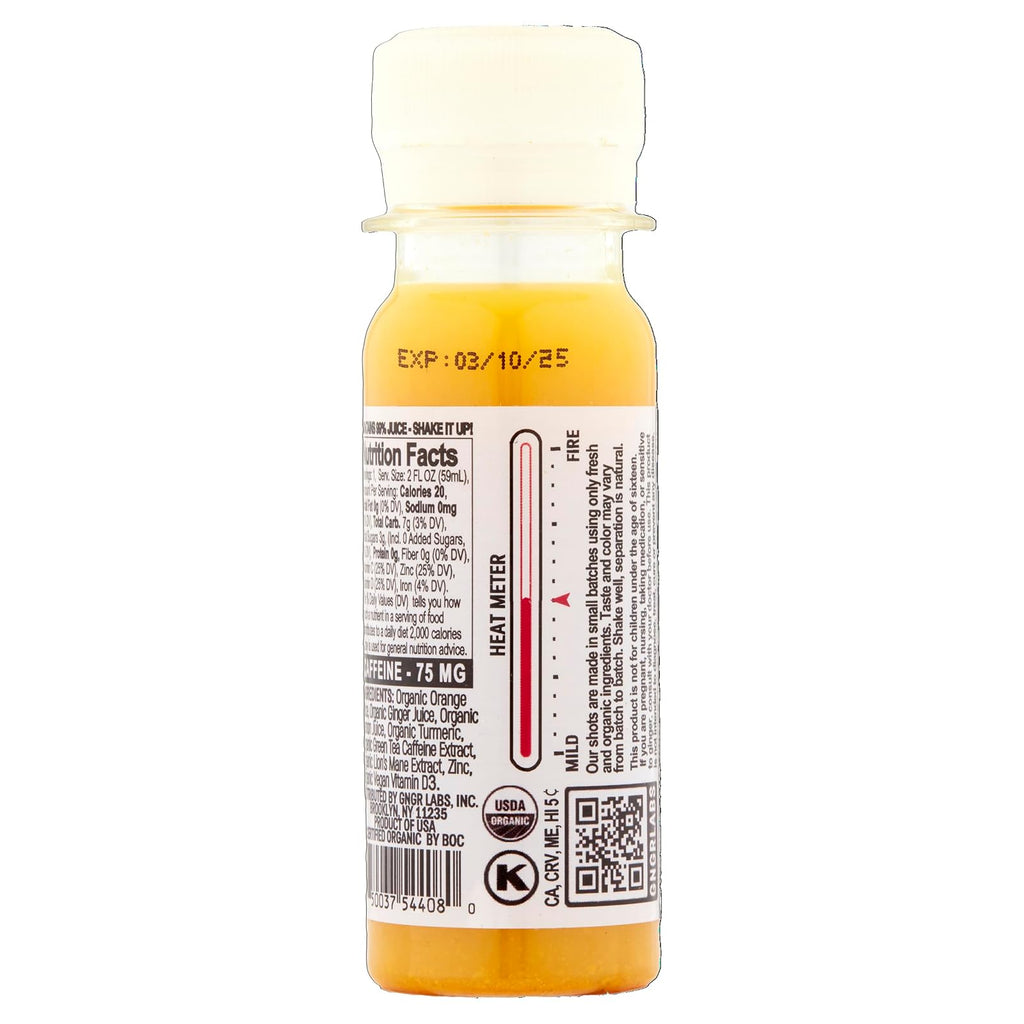 natural energy ginger drink