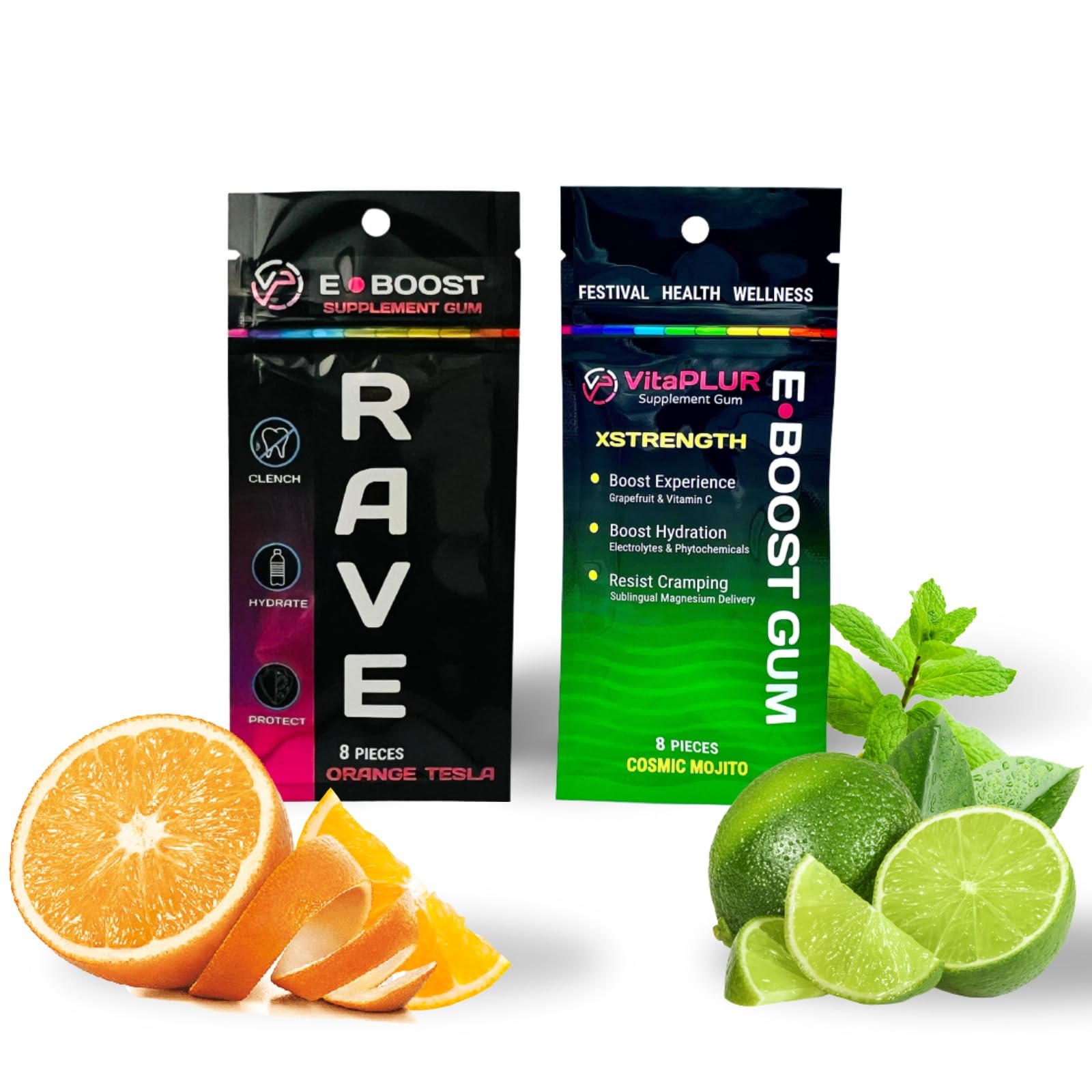 Natural energy gum for active lifestyles