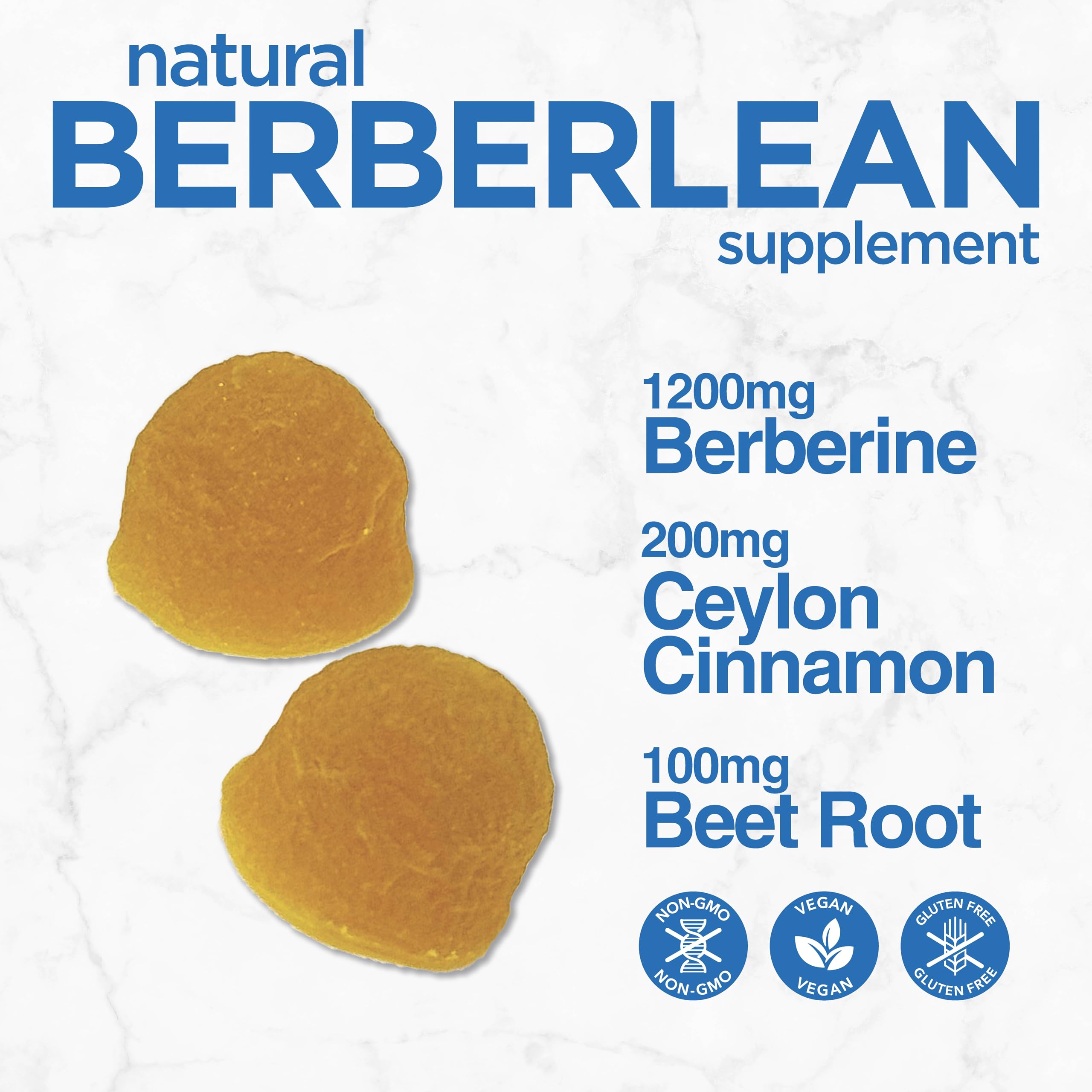 Natural energy gummies for wellness