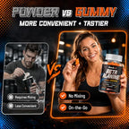 Natural energy gummies for workouts