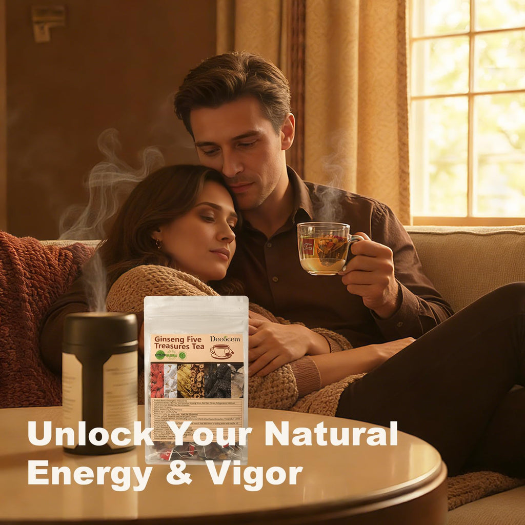 Natural energy herbal infusion