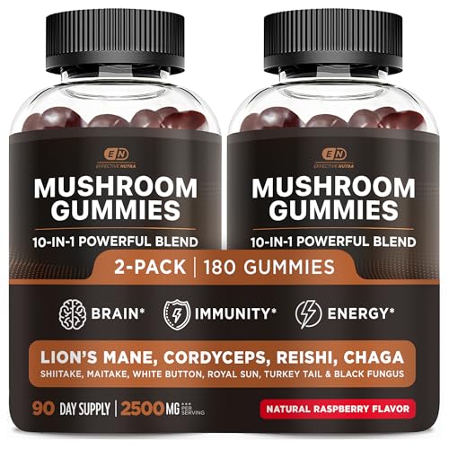 natural energy mushroom gummies