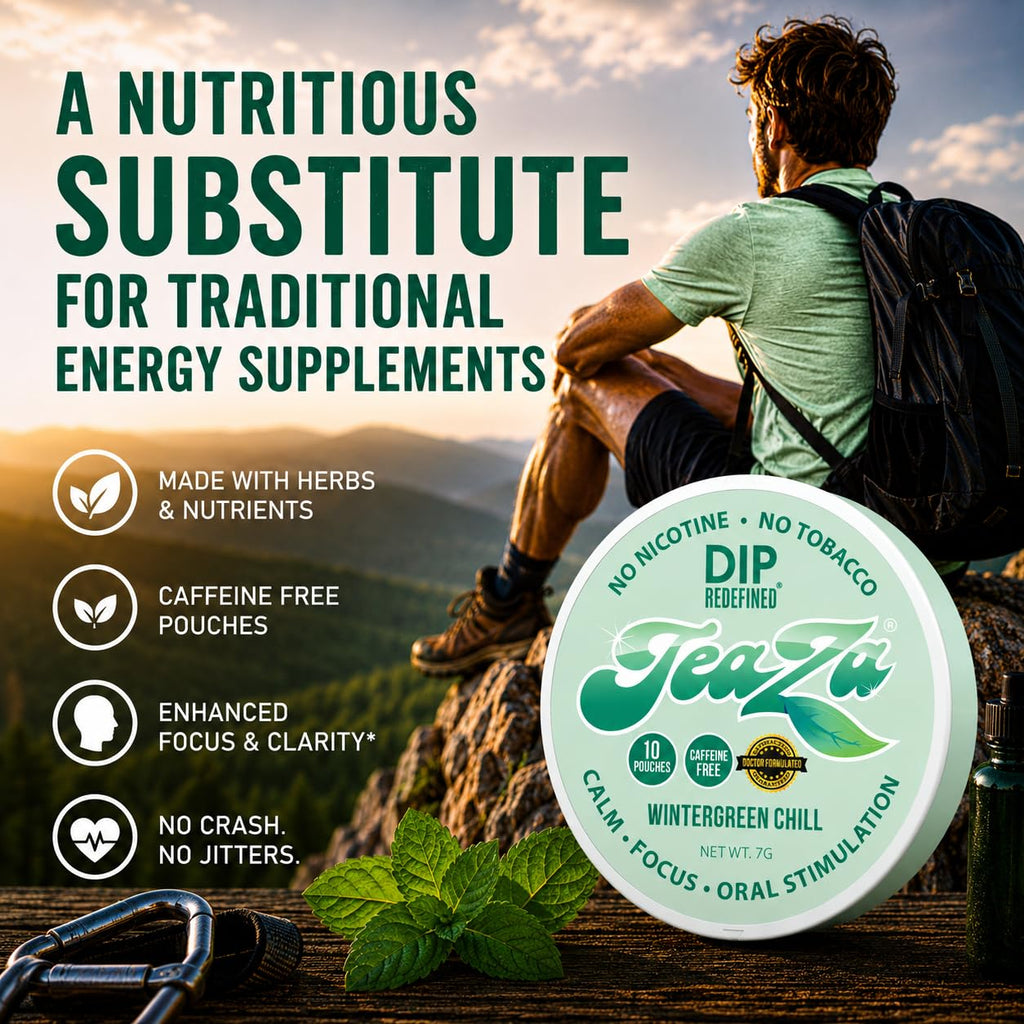 Natural energy pouches for athletes
