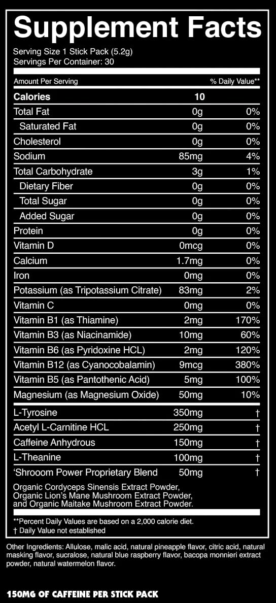 natural energy powder for daily use