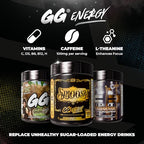 Natural energy powder for gamers