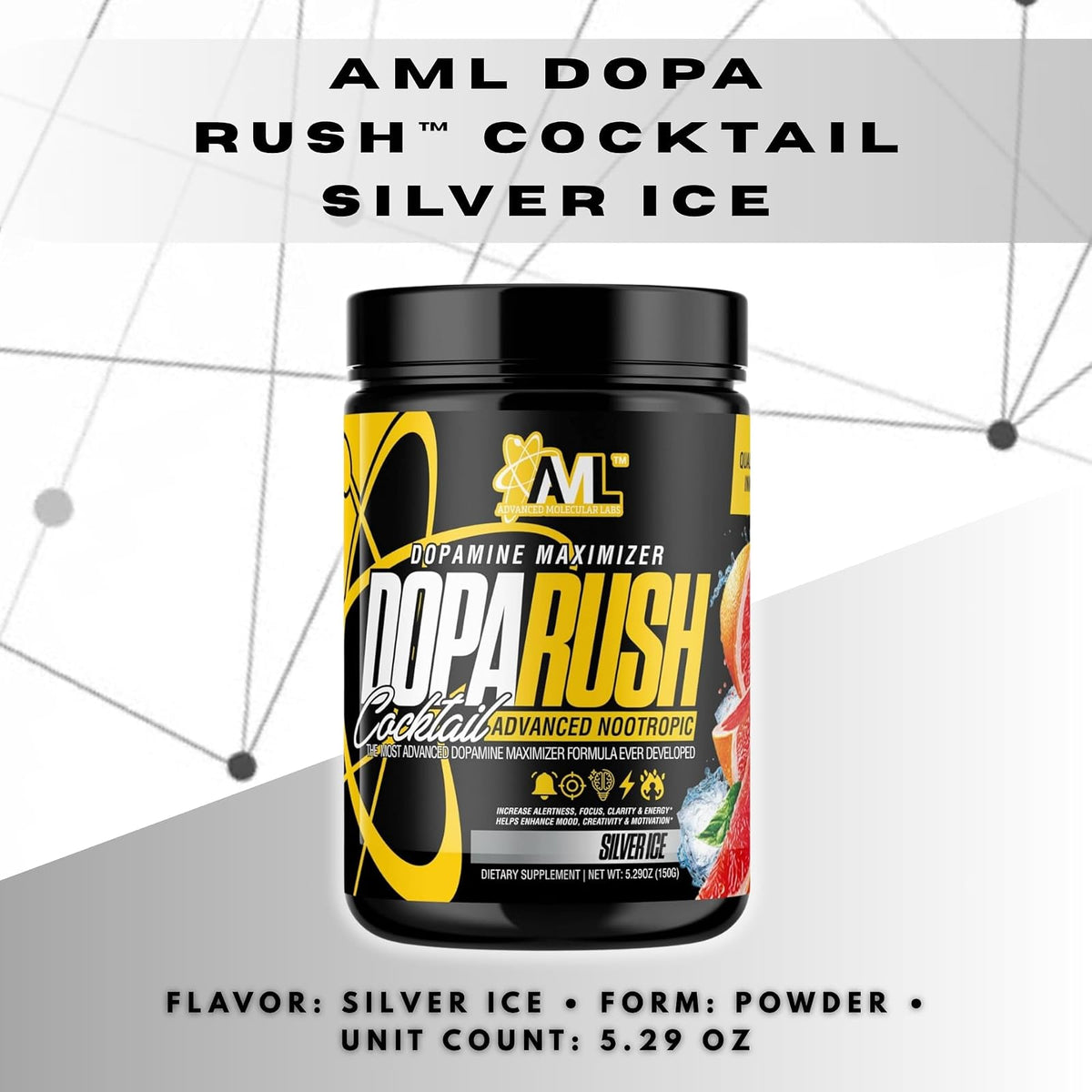 Natural energy powder for workouts