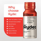 natural energy shot with tropical taste