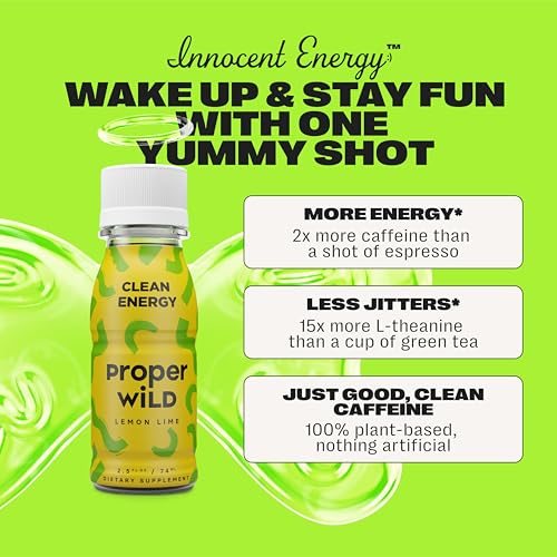 Natural energy shots for productivity