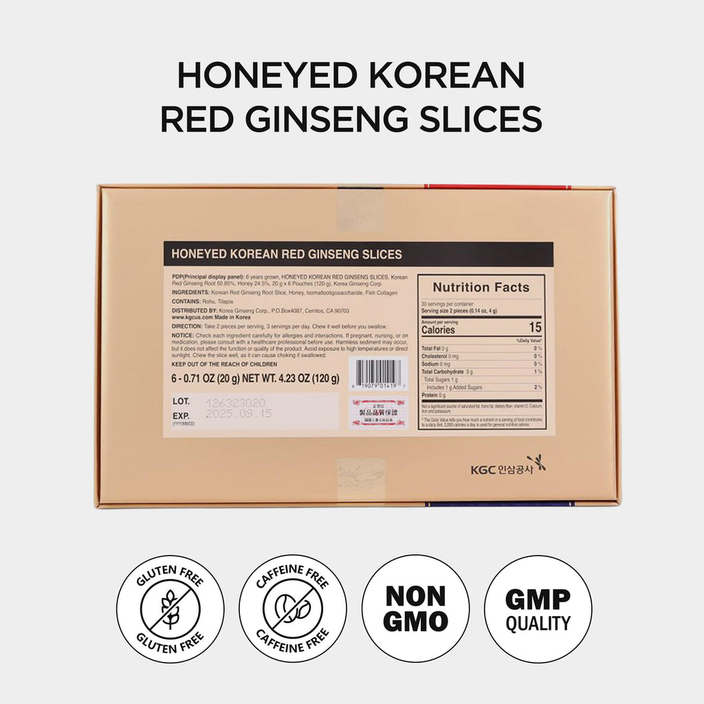 Natural energy source with red ginseng