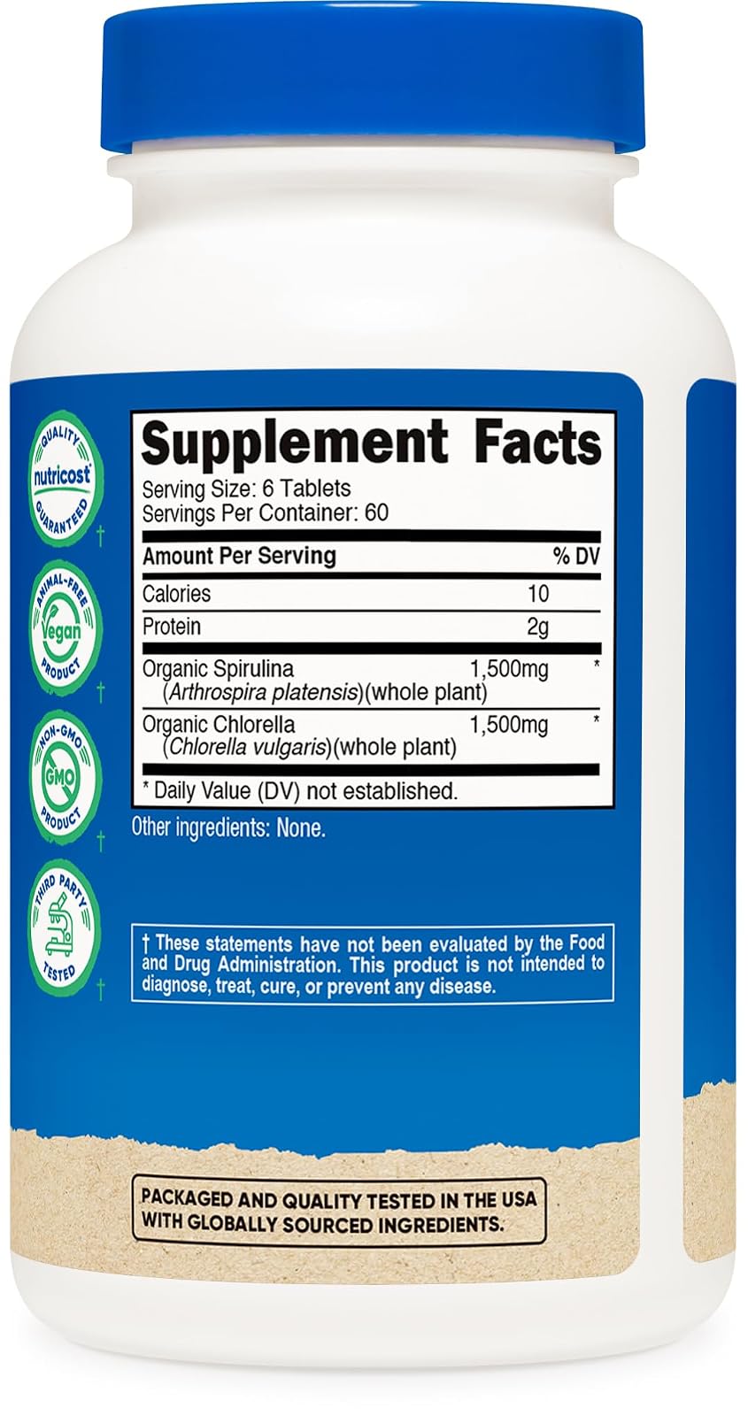 natural energy spirulina & chlorella