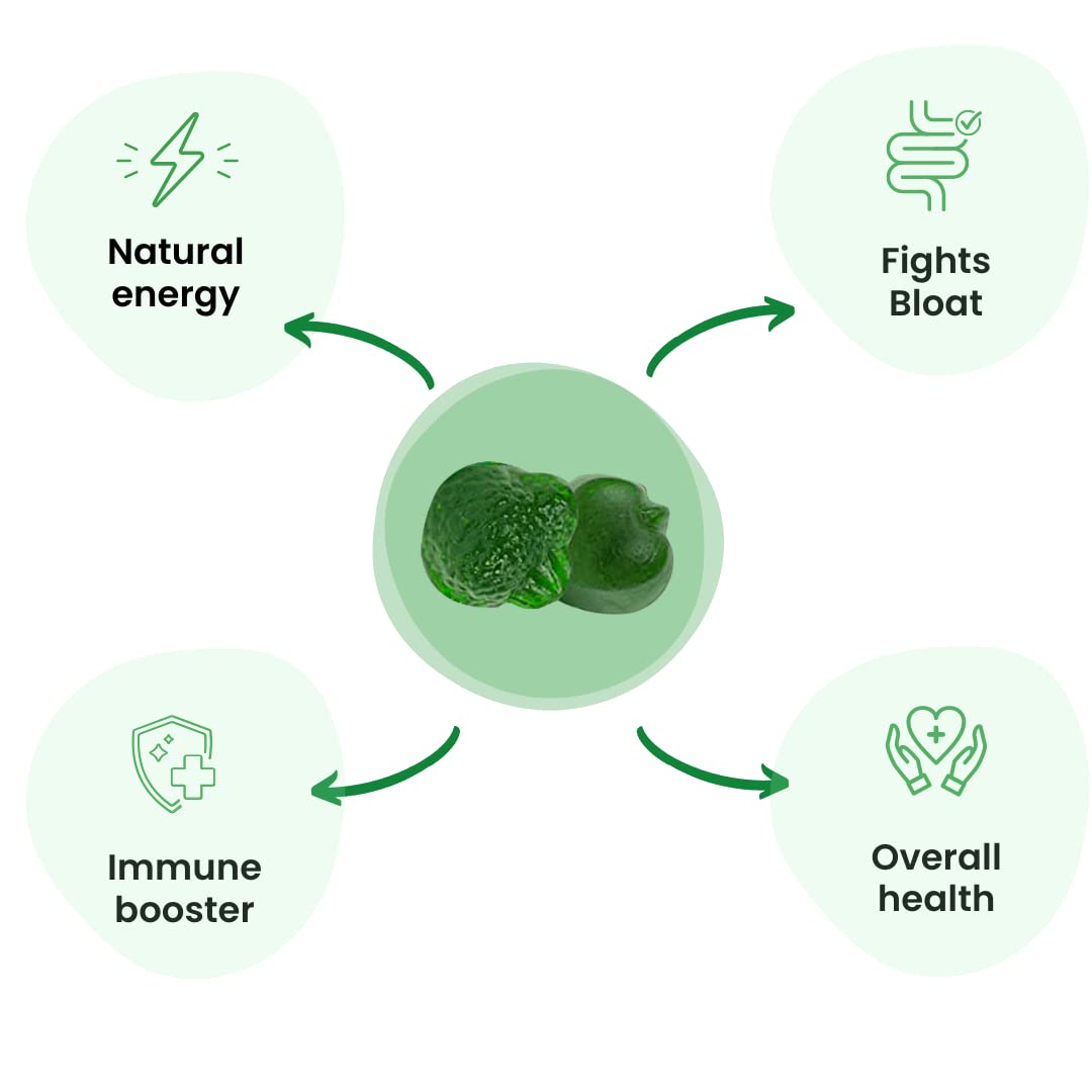 natural energy spirulina gummies