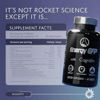 Natural energy supplement capsules
