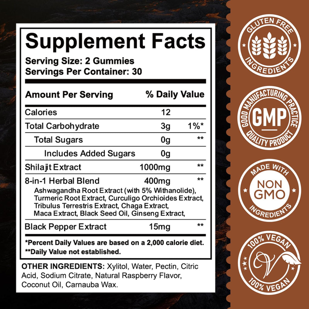 Natural energy supplement for active lifestyle