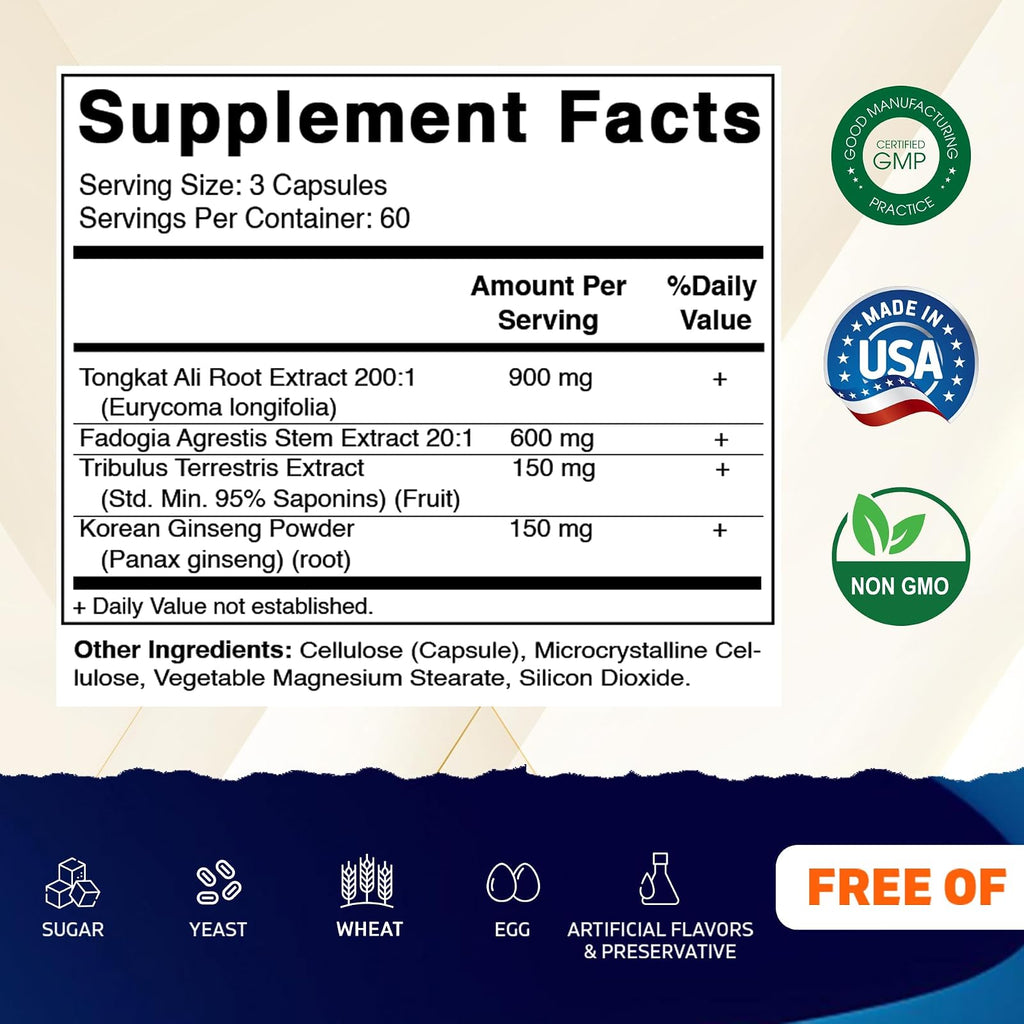 natural energy supplement for men