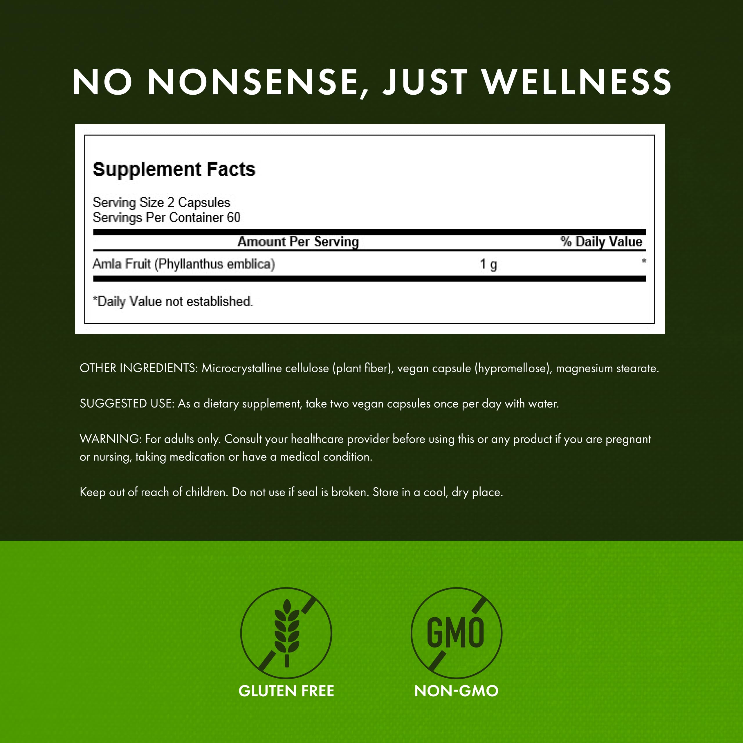 Natural energy supplement for wellness