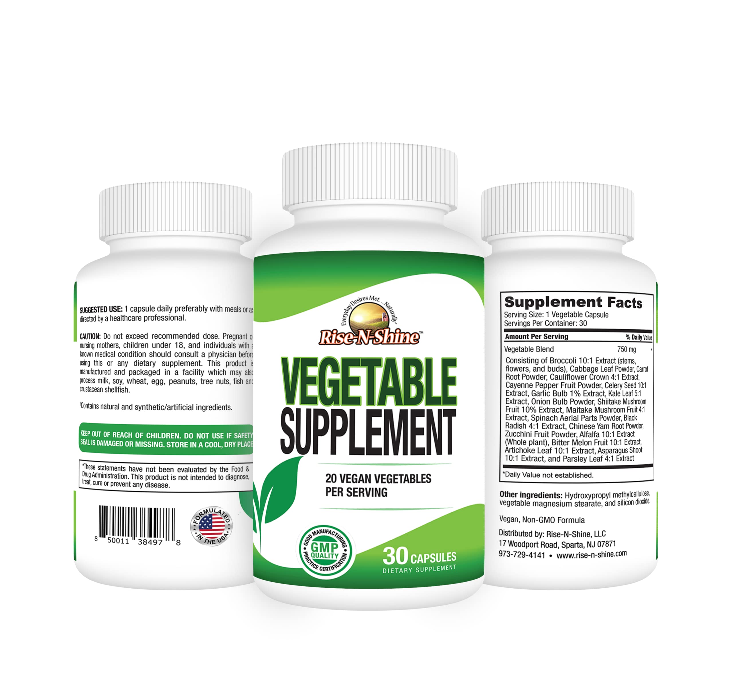 natural energy supplement with 20 veggies
