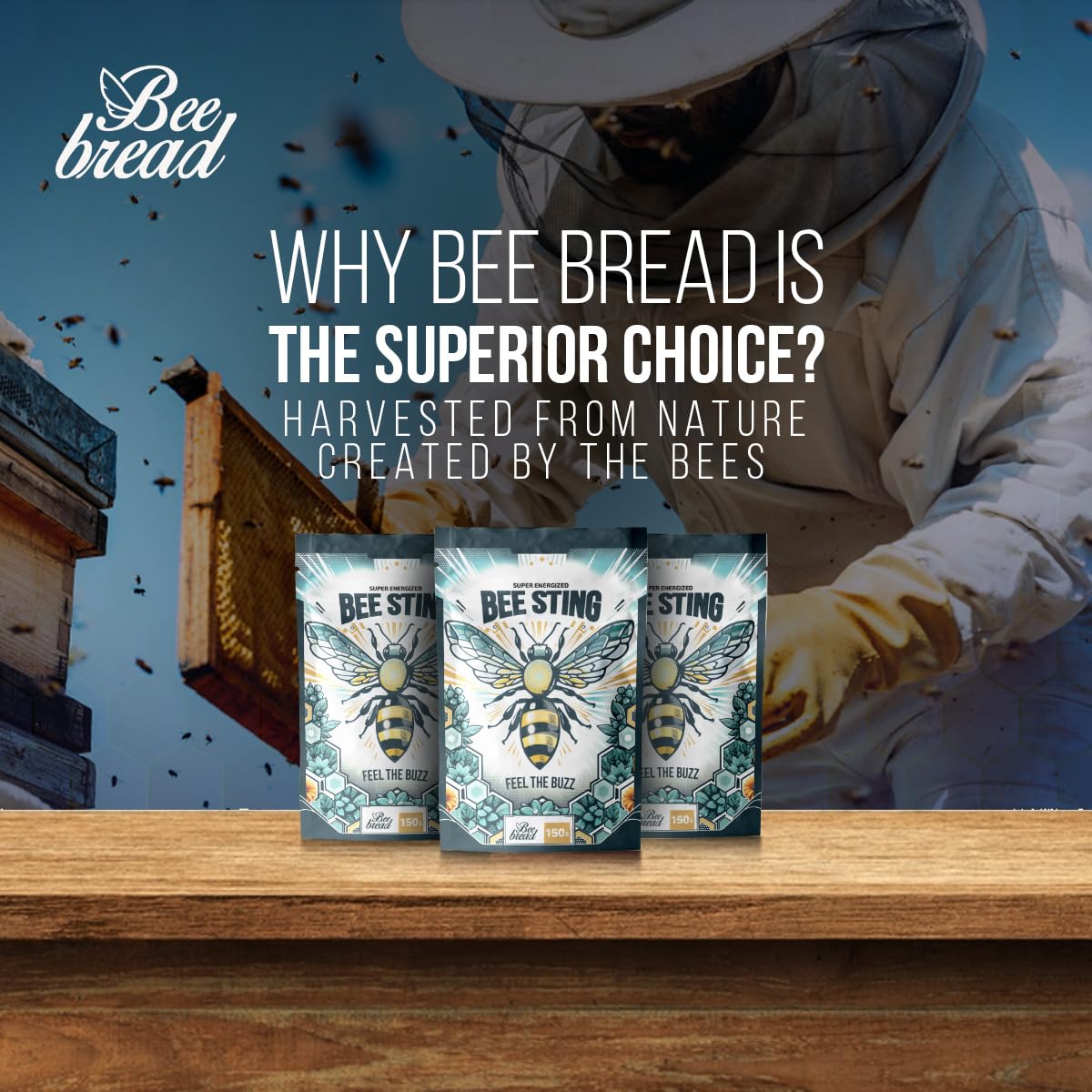 natural energy supplement with Bee Bread