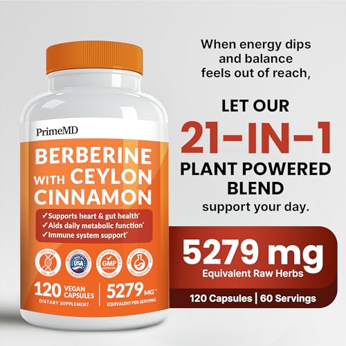 Natural energy supplement with cinnamon