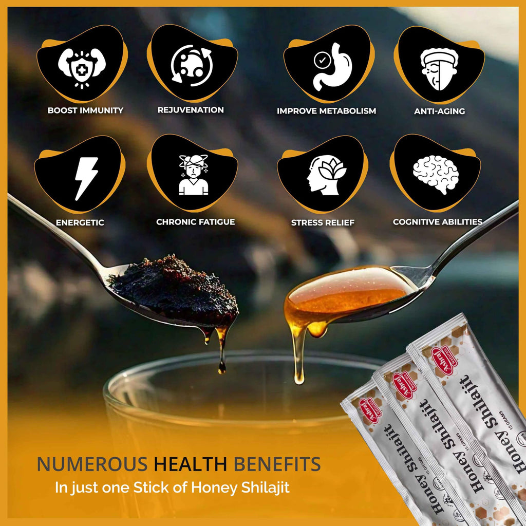 Natural energy supplement with honey