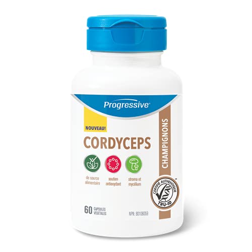 Natural energy supplement with mushrooms