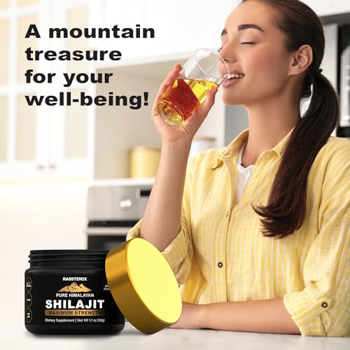 Natural energy supplement with Shilajit