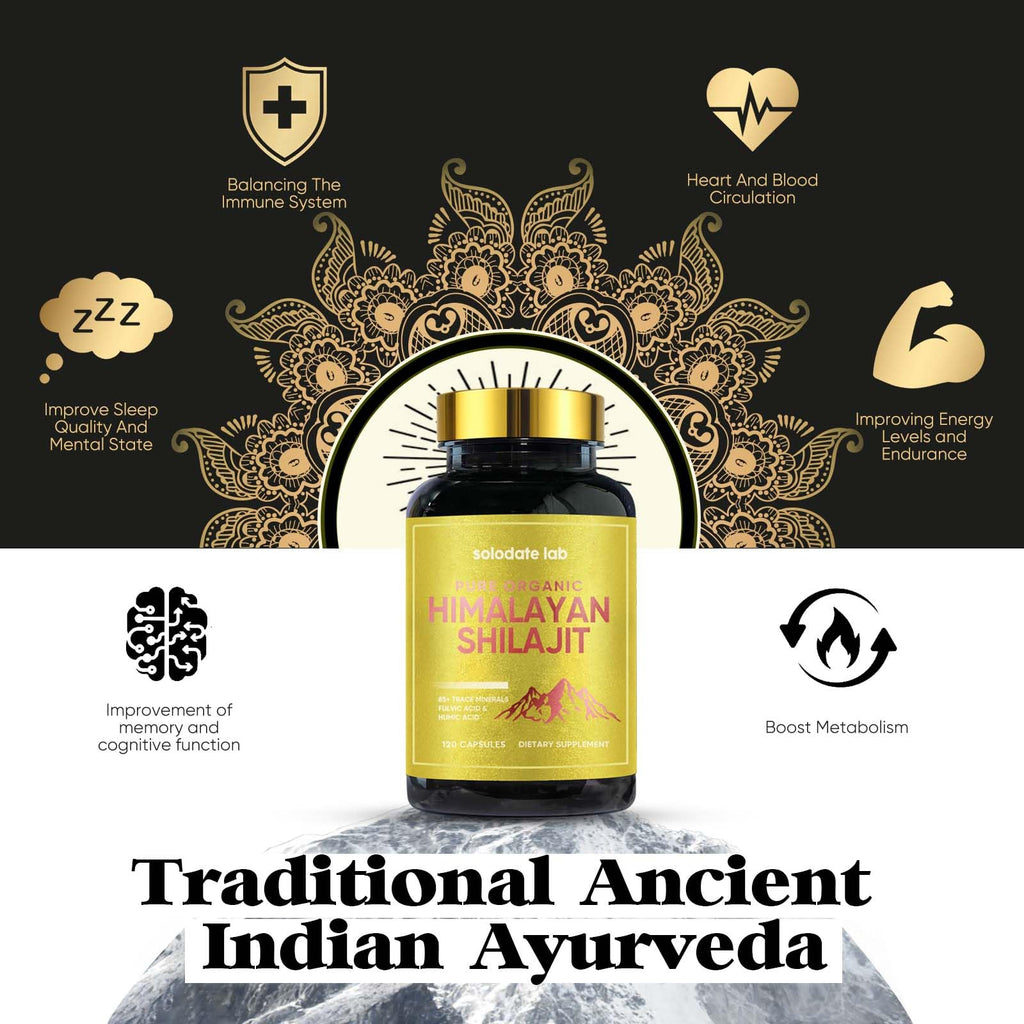 natural energy supplement with shilajit