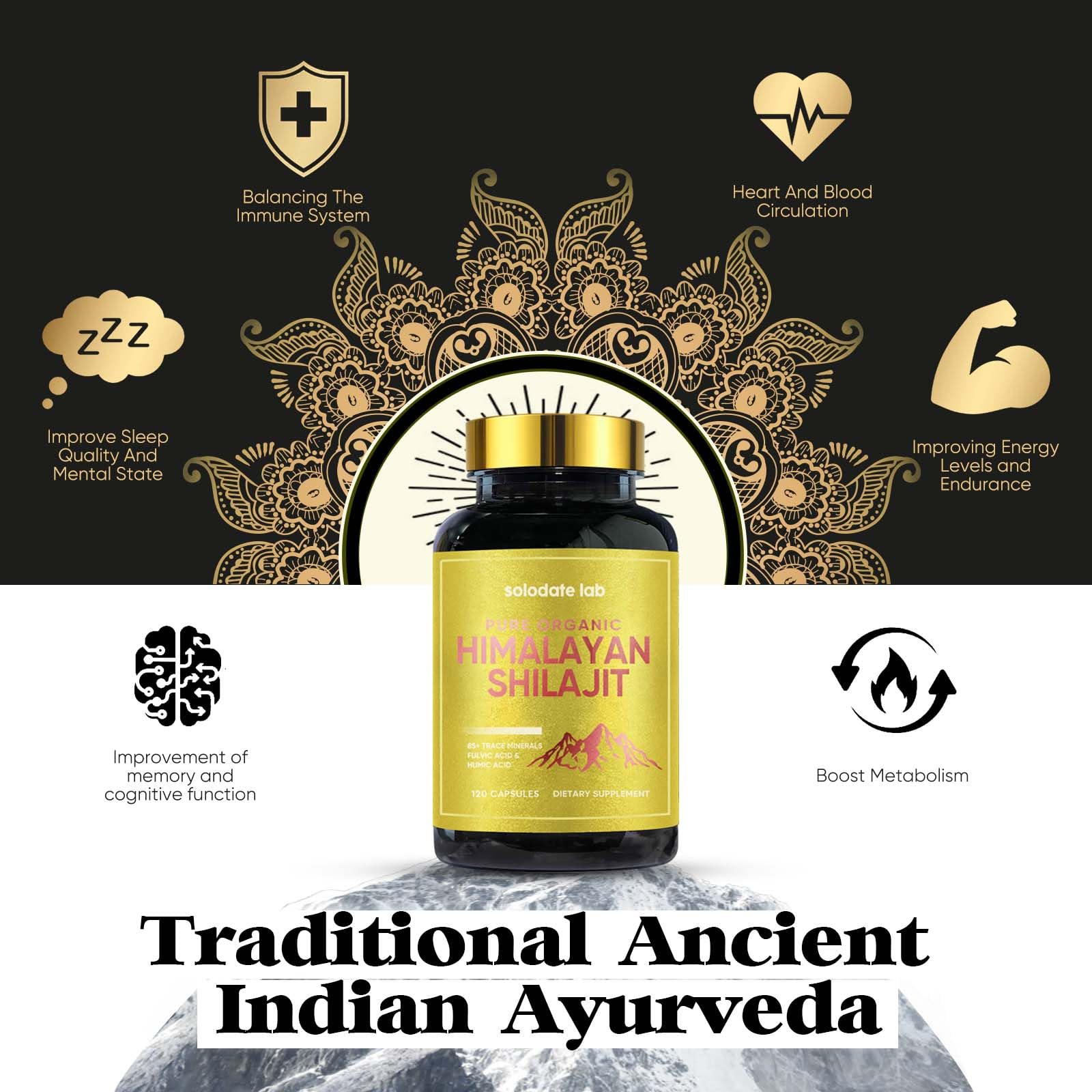 natural energy supplement with shilajit