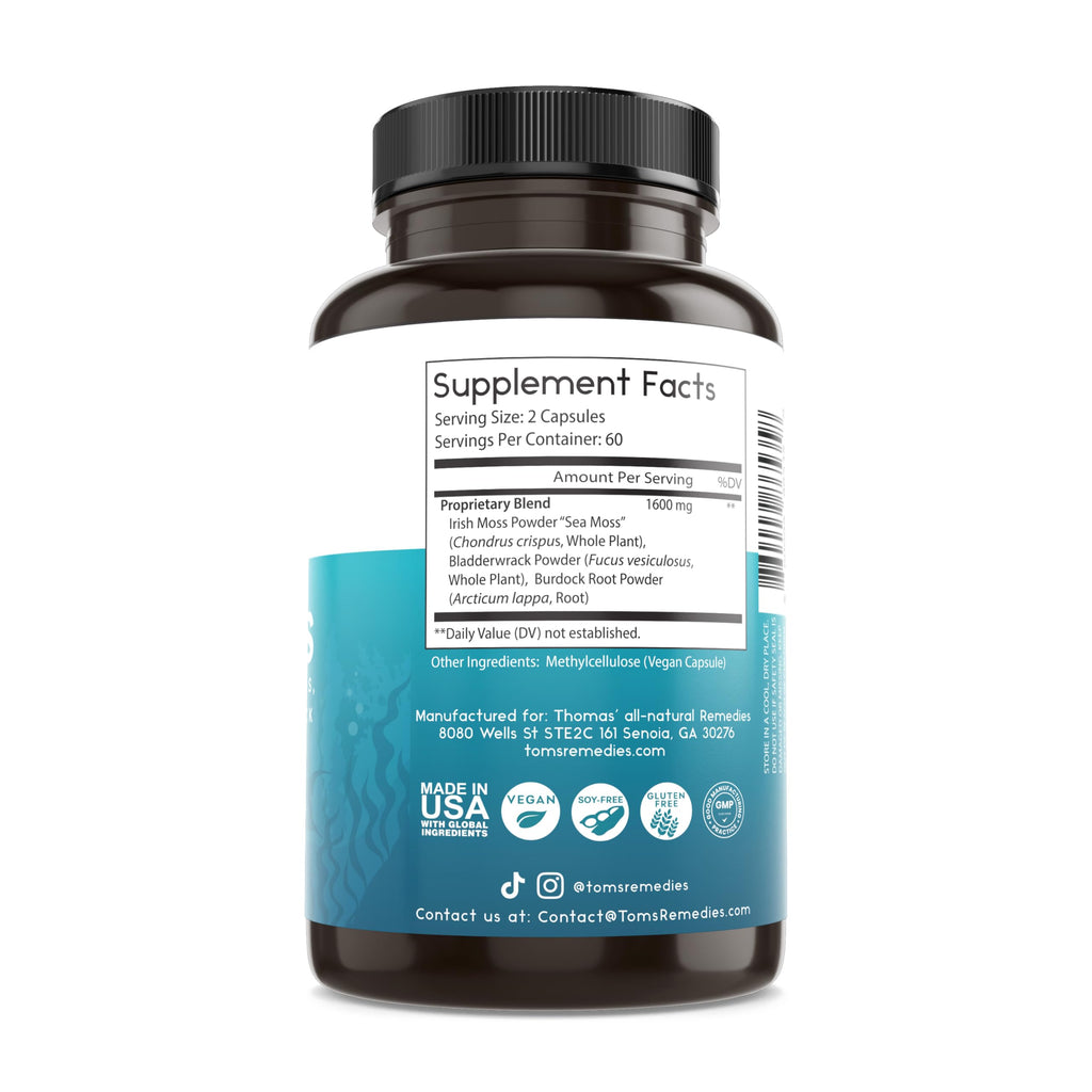 natural energy supplements with sea moss