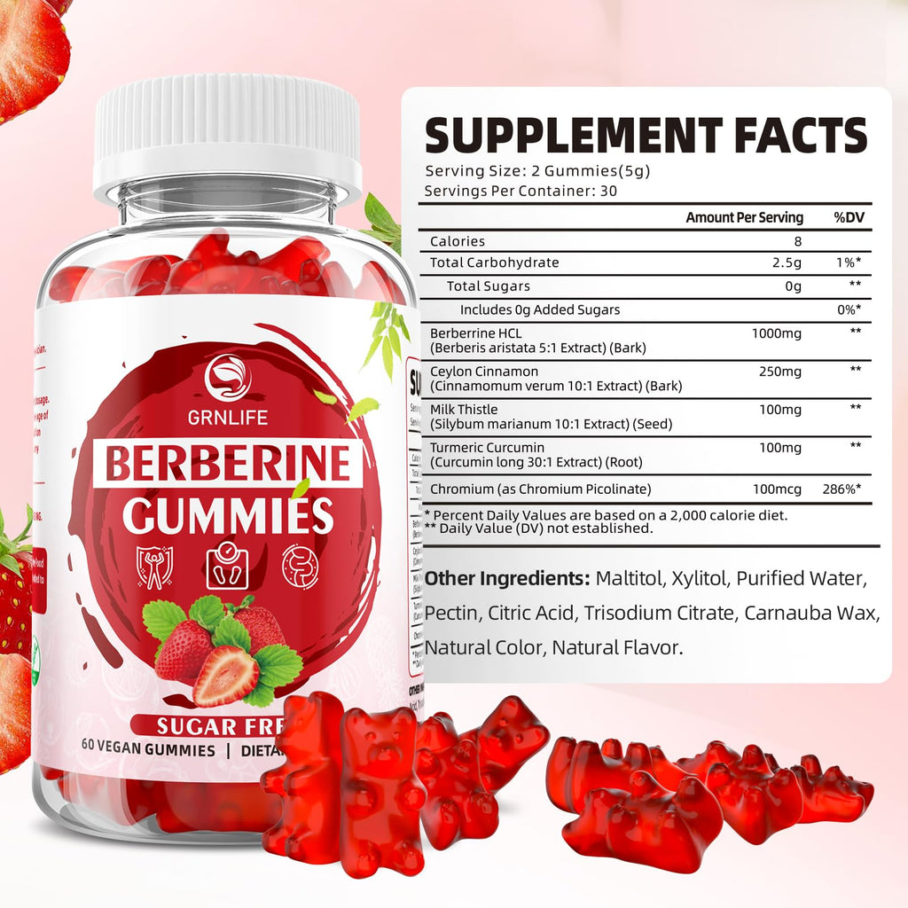 natural energy support berberine supplement