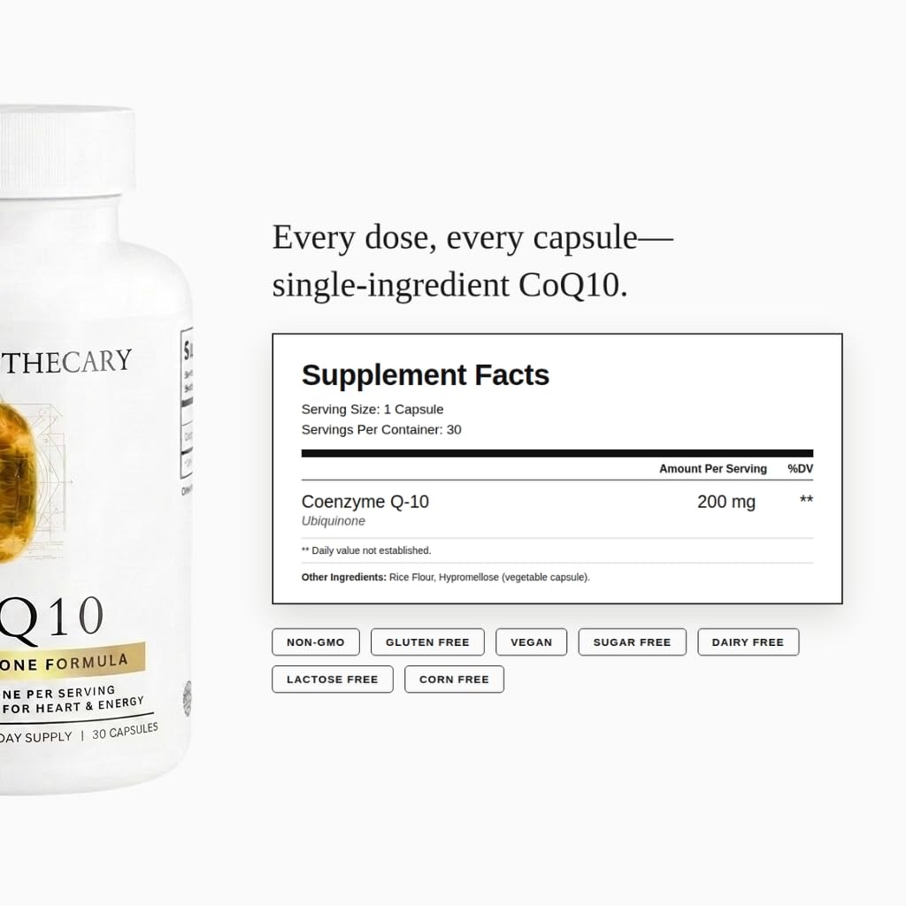 natural energy support CoQ10