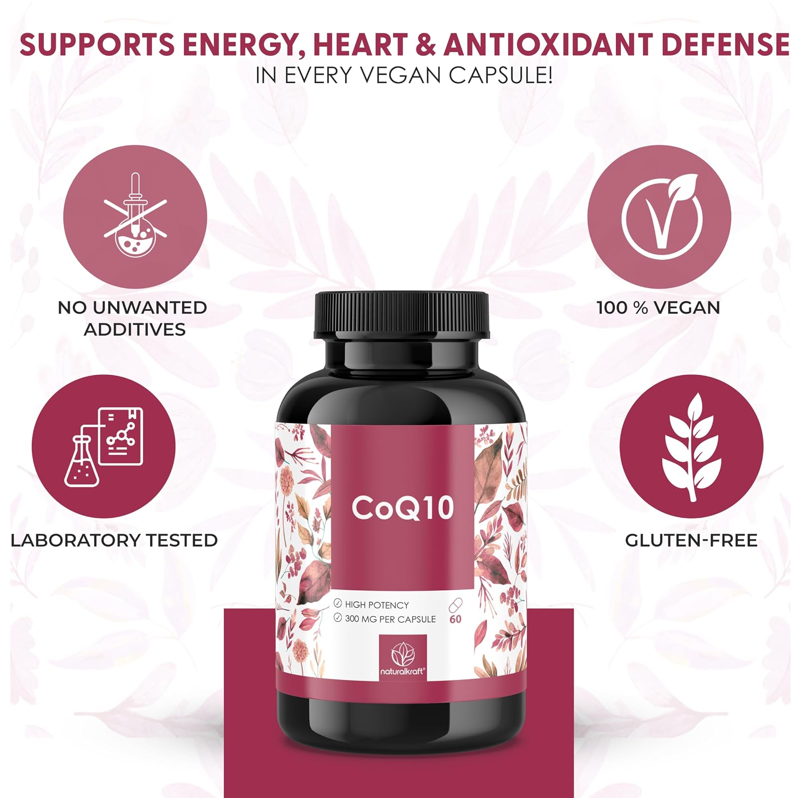natural energy support CoQ10