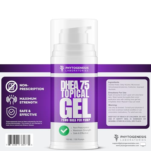 Natural energy support DHEA gel