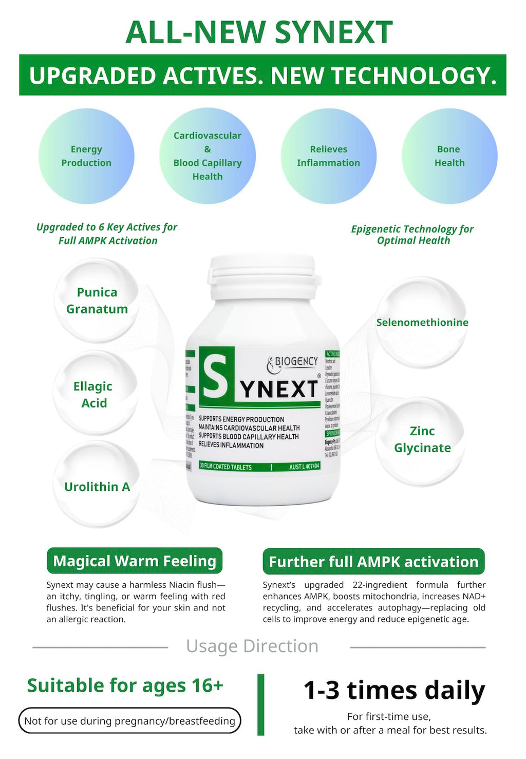 natural energy support for active lifestyles