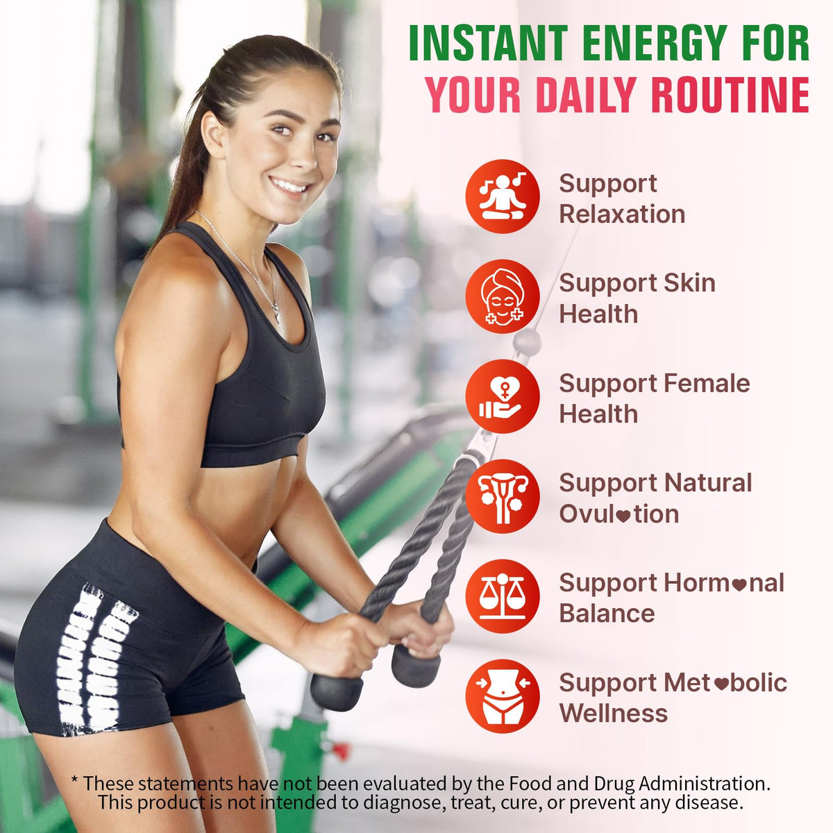 Natural energy support gummies