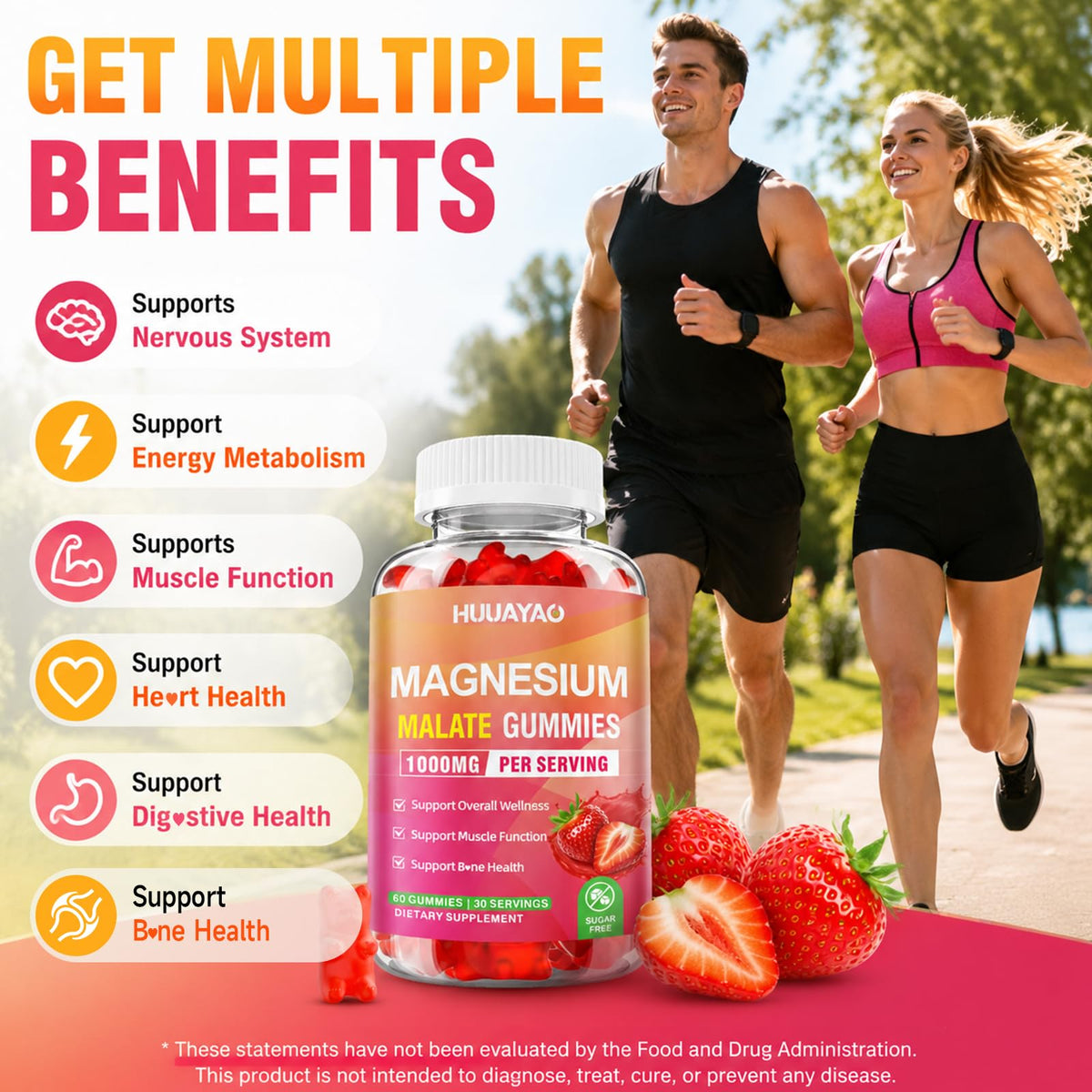natural energy support magnesium gummies