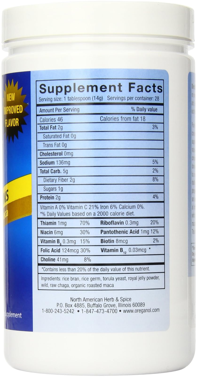 Natural energy support multivitamins