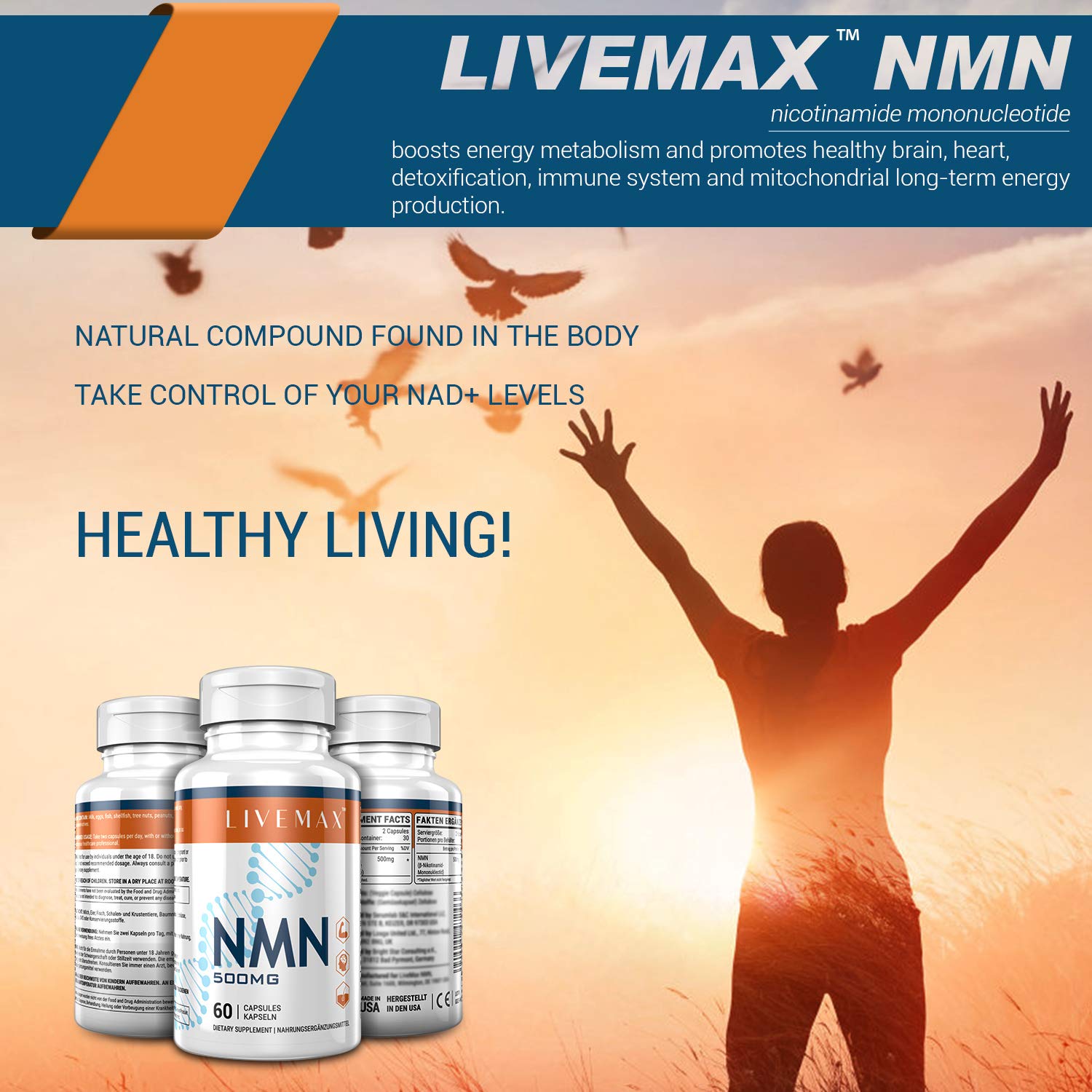 natural energy support NMN supplement