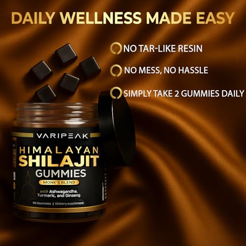 natural energy support shilajit gummies